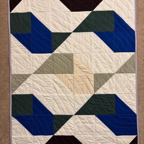 Leaded Light Quilt Pattern PDF Download | Modern Quilt Pattern - Etsy