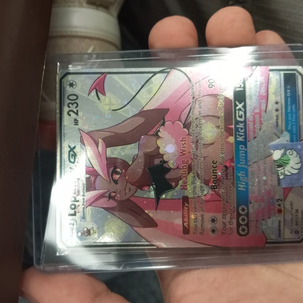 Custom Pokémon Full Art Card! Lopunny GX! - Etsy