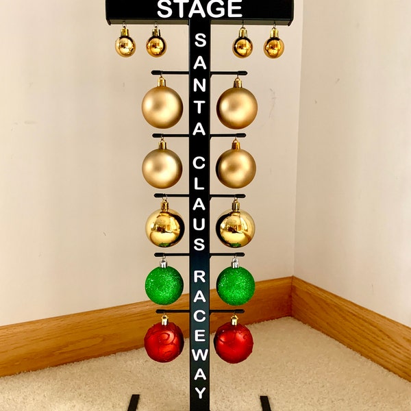 Drag Racing Startline Christmas Tree Santa Claus Raceway - Etsy