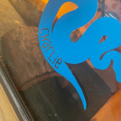 Customizable Name Ball Python Snake Vinyl Decal READ DESCRIPTION - Etsy