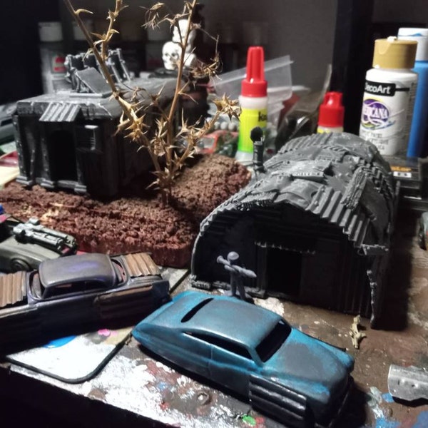 Isolation Bunker - 15mm 28mm 20mm 32mm Brave New Worlds Wasteworld ...