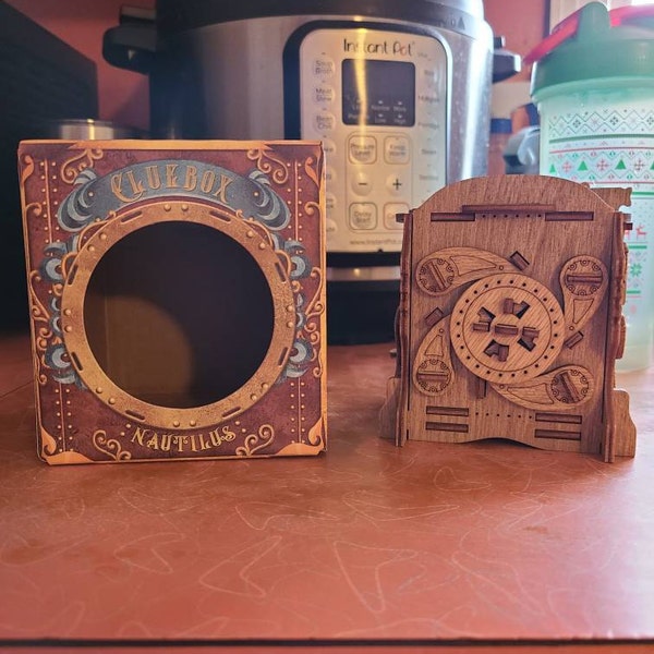 Kryptos - Cryptex Wooden Kit. Portable Puzzle Vault for Secret Messages ...