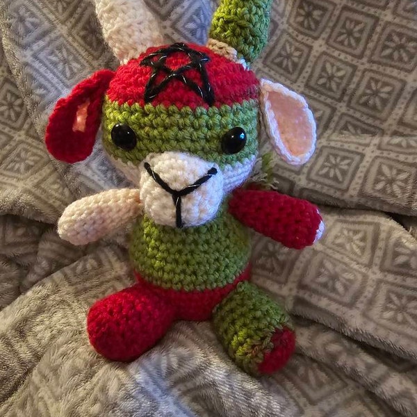 Baby Baphomet Demon Devil Goat Amigurumi Pattern | Pdf-pattern | ENG ...