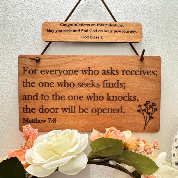 Lords Prayer Plaque. Religious Gift. Christian. Inspirational Gift ...