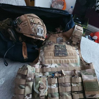 Custom Multicam Army Name Patch Personalised - Etsy UK