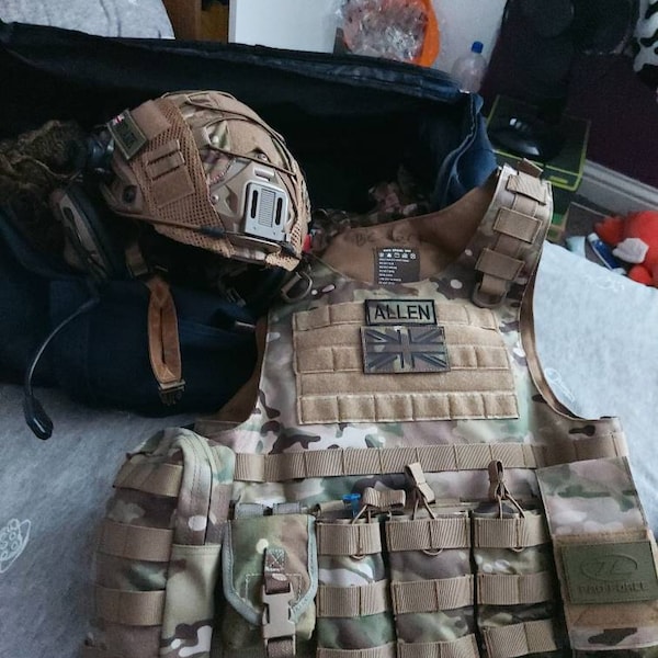 Custom Multicam Army Name Patch Personalised - Etsy UK