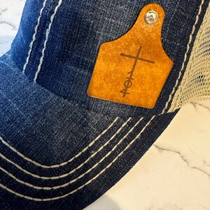 Twelve Cattle Ear Tag Hats Personalized With Your Brand - Etsy