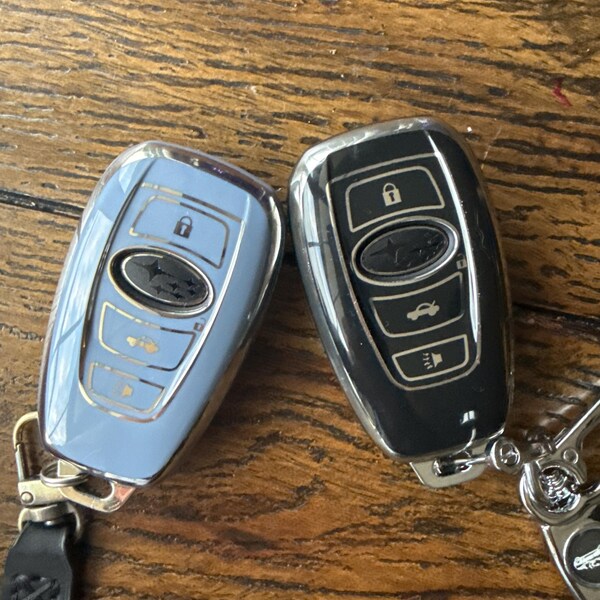 Set of 2 Key Fob Emblem Overlay Decals - Precision Cut - Any Colors ...