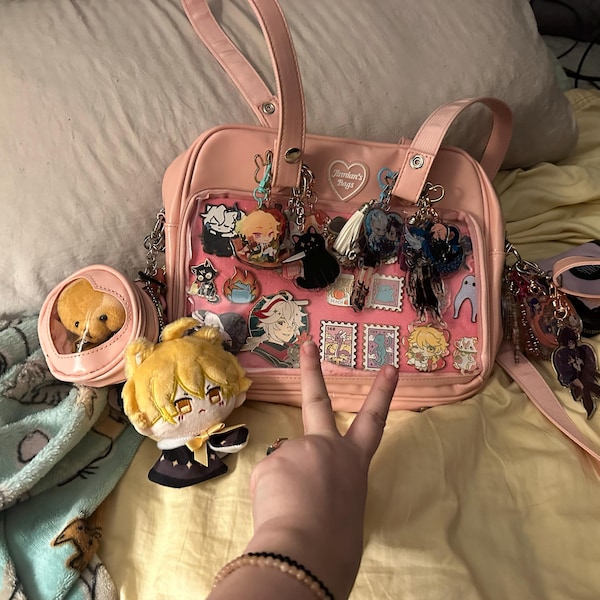 Large Ita Bag Crossbody With Insert, Anime Ita Bag, Ita Messenger Bag ...