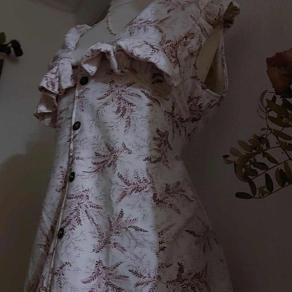 A Line Dress With Side Slit Pattern Spaghetti Strap Dress Thigh High ...