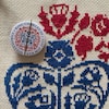 King Charles III Coronation 2023 Emblem, 5 Cross Stitch Patterns, Pdf ...