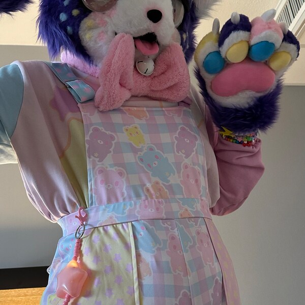 Candy Cemetery Creepy Cute Witch Bear Kawaii Leggings Tights - Etsy