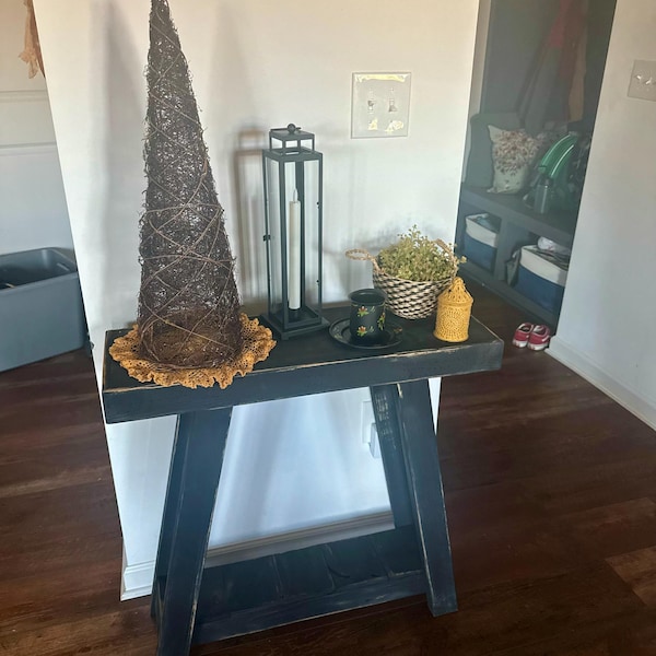 Natural A-frame Wrap Around Coffee Table - Etsy