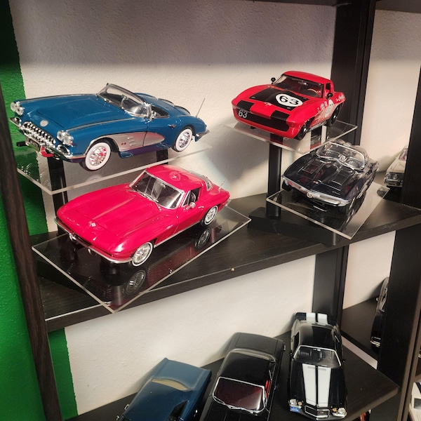 1:18 Scale Model Display Stand | 2 Tier (angled) - Etsy