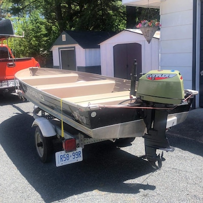 EZ Loader Vintage Boat Trailer Decals Die-cut Vinyl 14 2-pak Black FREE ...