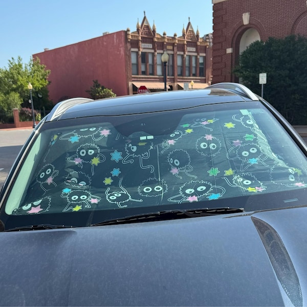 Kiki's Delivery Service Inspired Soot Sprite Cute License Plate Frame ...