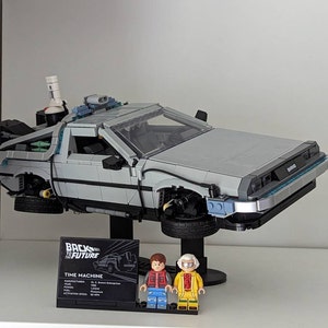 Lego Back to the Future Delorean Stand 10300. - Etsy