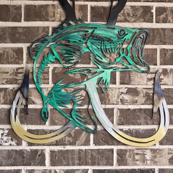Metal Mahi-mahi Fish Fishing Salt Water Ocean Plasma Cut Sign Art Beach ...