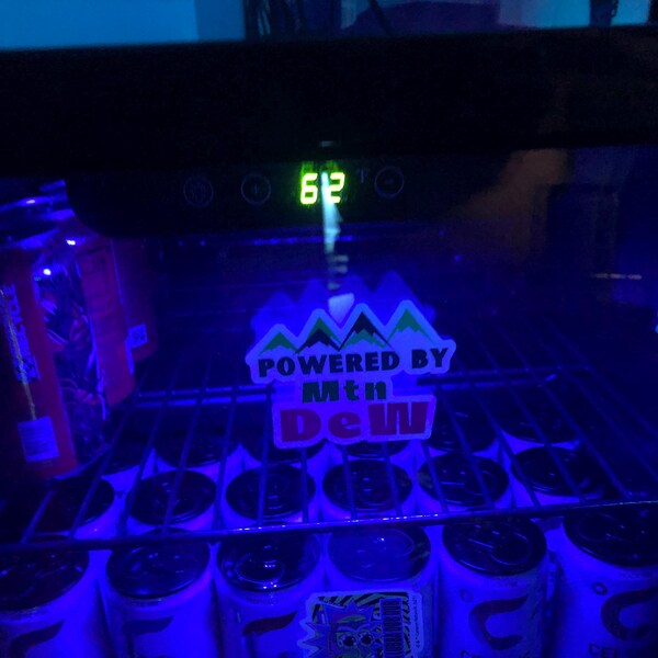 Mtn Dew Lover Sticker, Waterproof Soda Addict Decal - Etsy