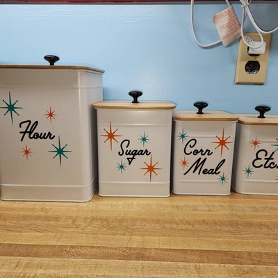 Astro Atomic Diamond DECAL Mailbox Address Numbers Retro Mid Century ...