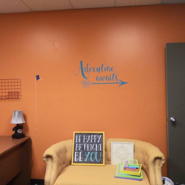Adventure Awaits Wall Decal- Adventure Awaits Wall Decor- Adventure ...