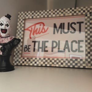 Terrifier Keychain Horror Movie Figure Scary Clown Creepy Keychain Art ...