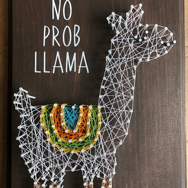 Llama String Art Kit - Etsy