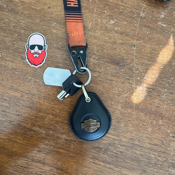 Harley-davidson Key Fob Leather Key Ring up to 2023 - Etsy