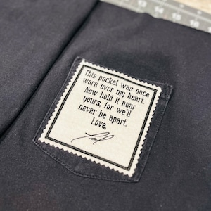 PATCH for Memory Pillow Custom Signature - Etsy