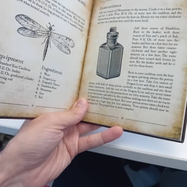 The Book of Shadows Charmed Brain Drain BOS - Etsy