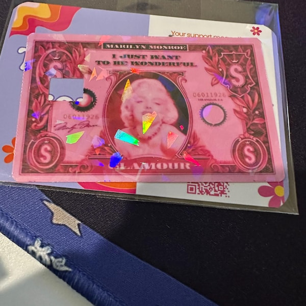 Purple Credit Debit Card Sticker, Pink Aesthetic Credit Card Sticker ...