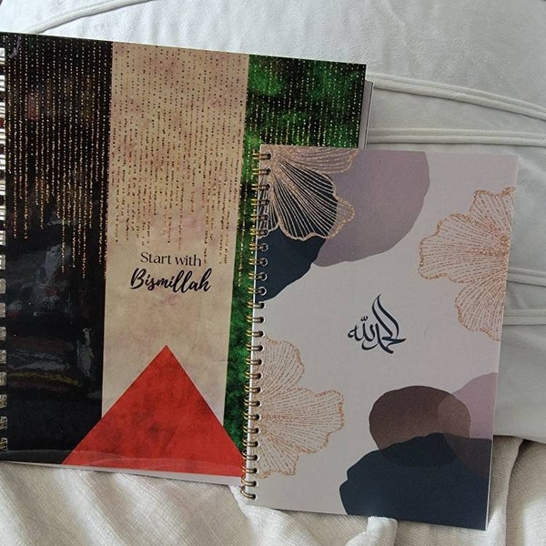 30 Day Guided Ramadan Planner and Journal 8.5x11 Inches Blue Mosaic ...