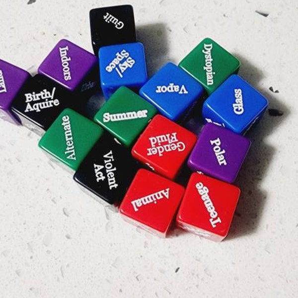 Writing Dice - Nanowrimo, Writing Prompts, Creative Writing ...