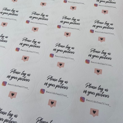 35x Review Stickers, Thank You for Your Order Stickers, Please Leave a ...