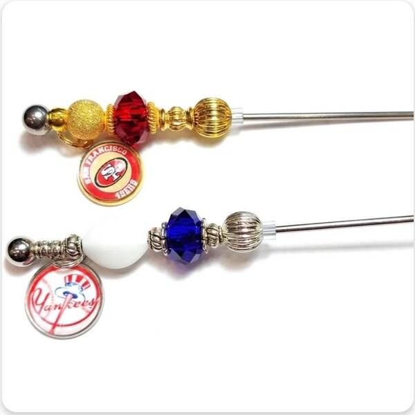 Vintage Styled Eyeglass Chain- Metallic Blue Vintage Style Beaded ...