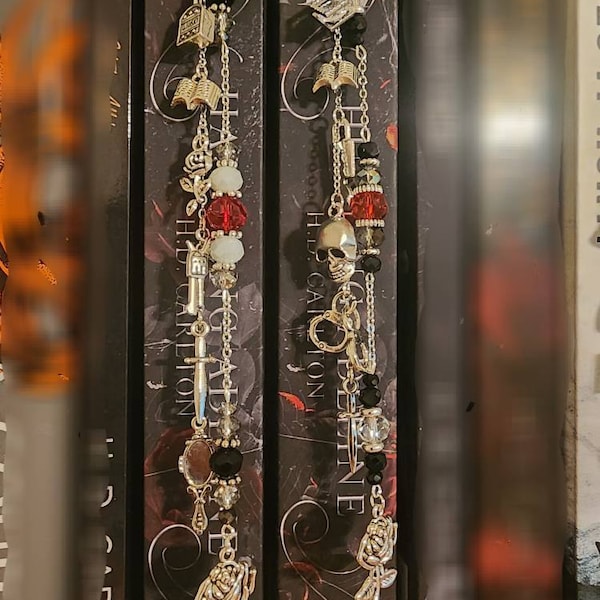 Book Bling - Haunting Adeline Inspired Bookmark - Zade & Adeline - Cat ...