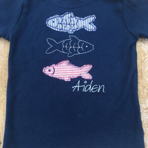 Three Fish Applique Embroidery Design - Etsy