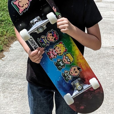 EARTHBOUND Vinyl Decals Set of Five Stickers Ness, Poo, Mr. Saturn - Etsy