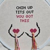 Let Me Overthink About It, Funny/rude/offensive Cross Stitch Kit - Etsy UK