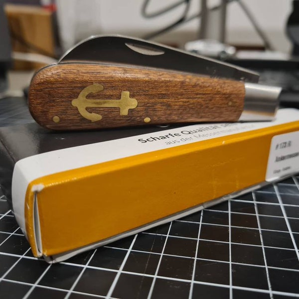 Higonokami Bonsai Irogane Damascus Pocket Knife, Japan - Etsy