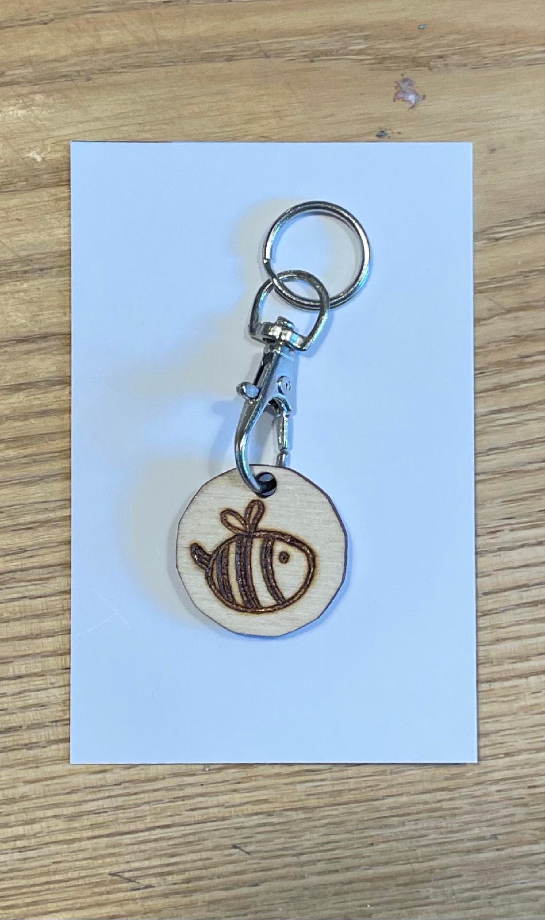 Personalised Trolley Token Wooden Shopping Coin Novelty | Etsy UK