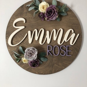 Custom Name Sign 12-36 Inch Child or Baby Name - Etsy