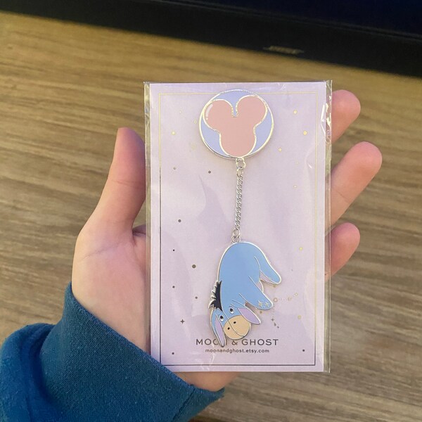 Eeyore Hard Enamel Pin - Etsy