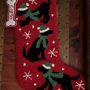 Vintage Inspired Hooked Christmas Stockings Classic Charm for Festive ...