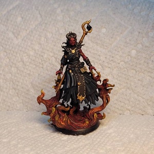 Elf Lancer Miniature 32mm Scale Tabletop Gaming Dnd Miniature Dungeons ...