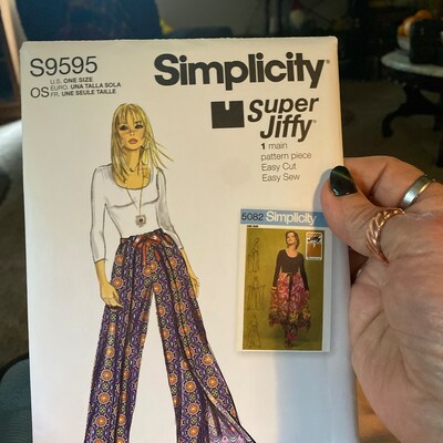 Uncut Simplicity Sewing Pattern 10998 9265 Misses' & Women's Tiered ...