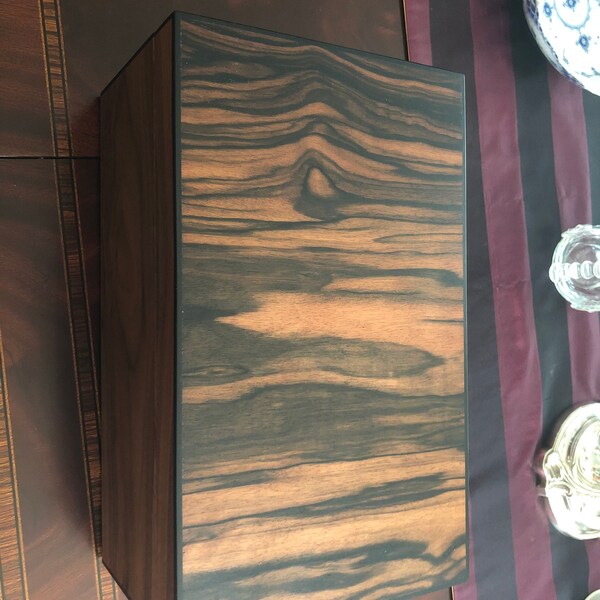 Modern Style Lift-top Box. Handmade Box. Artisan Box. 9.25″ X 6″ X 5 ...