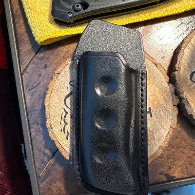 Custom Leather Sheath for Benchmade Barrage 580 583 Folding Knife - Etsy