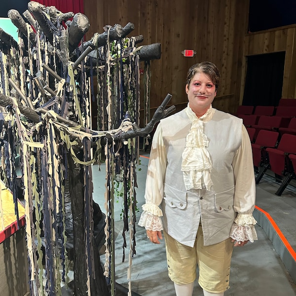 Man's Colonial Plain Linen Neck Stock - Etsy