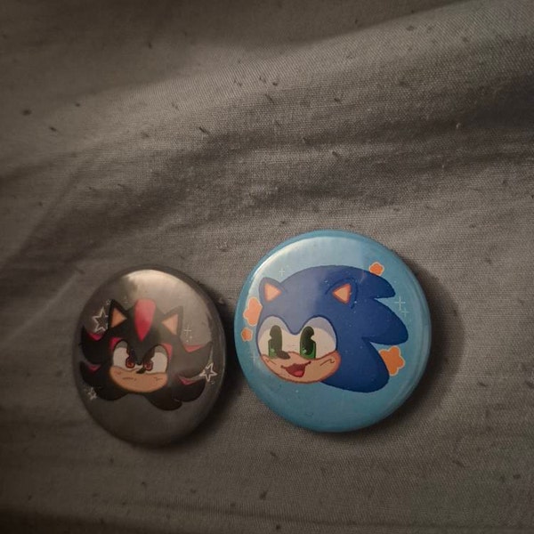 Sonic and Friends Cute Homemade 1.5" (37mm) Badges and Buttons (tails ...